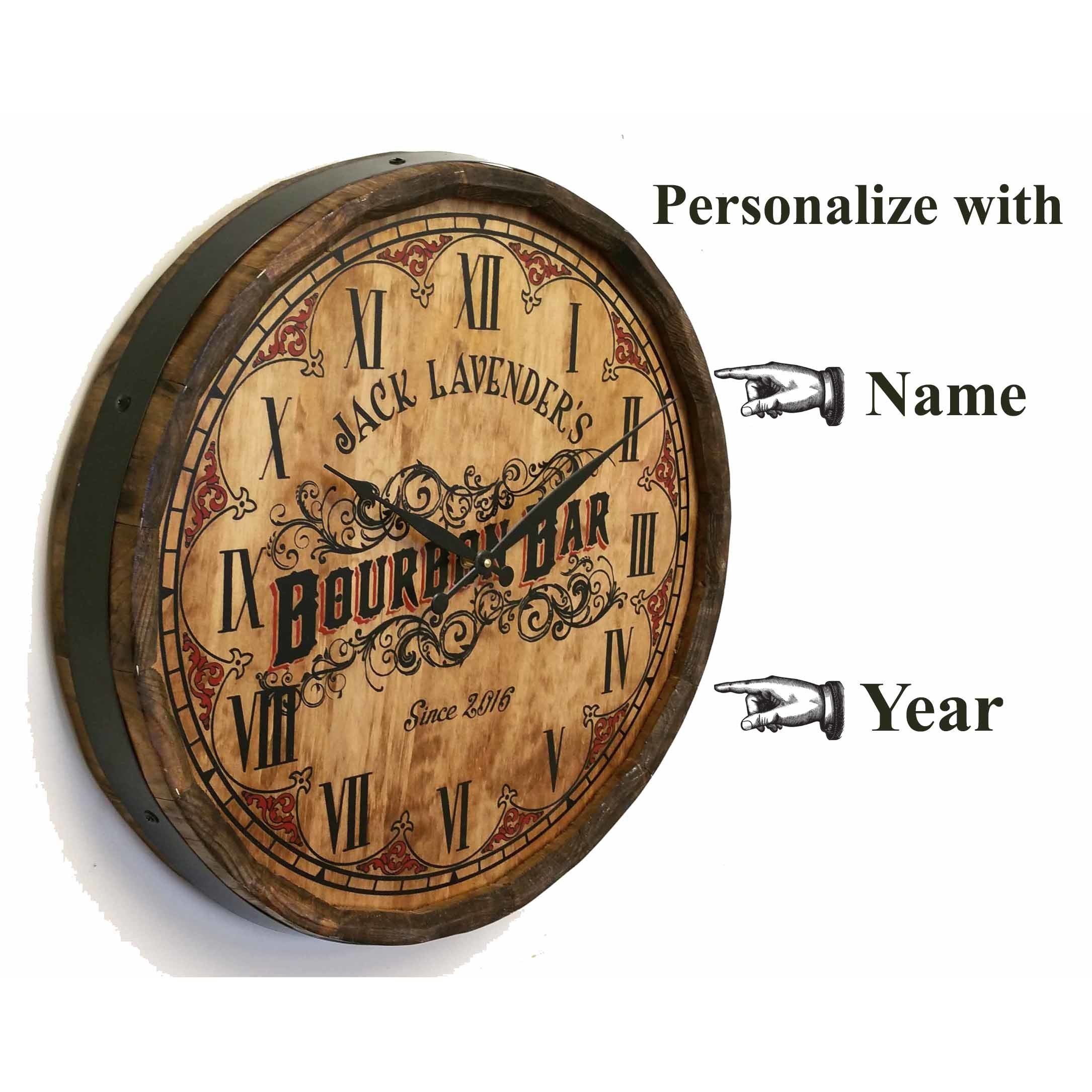 Personalized Clocks & Signs – Wine Wicks & Gifts