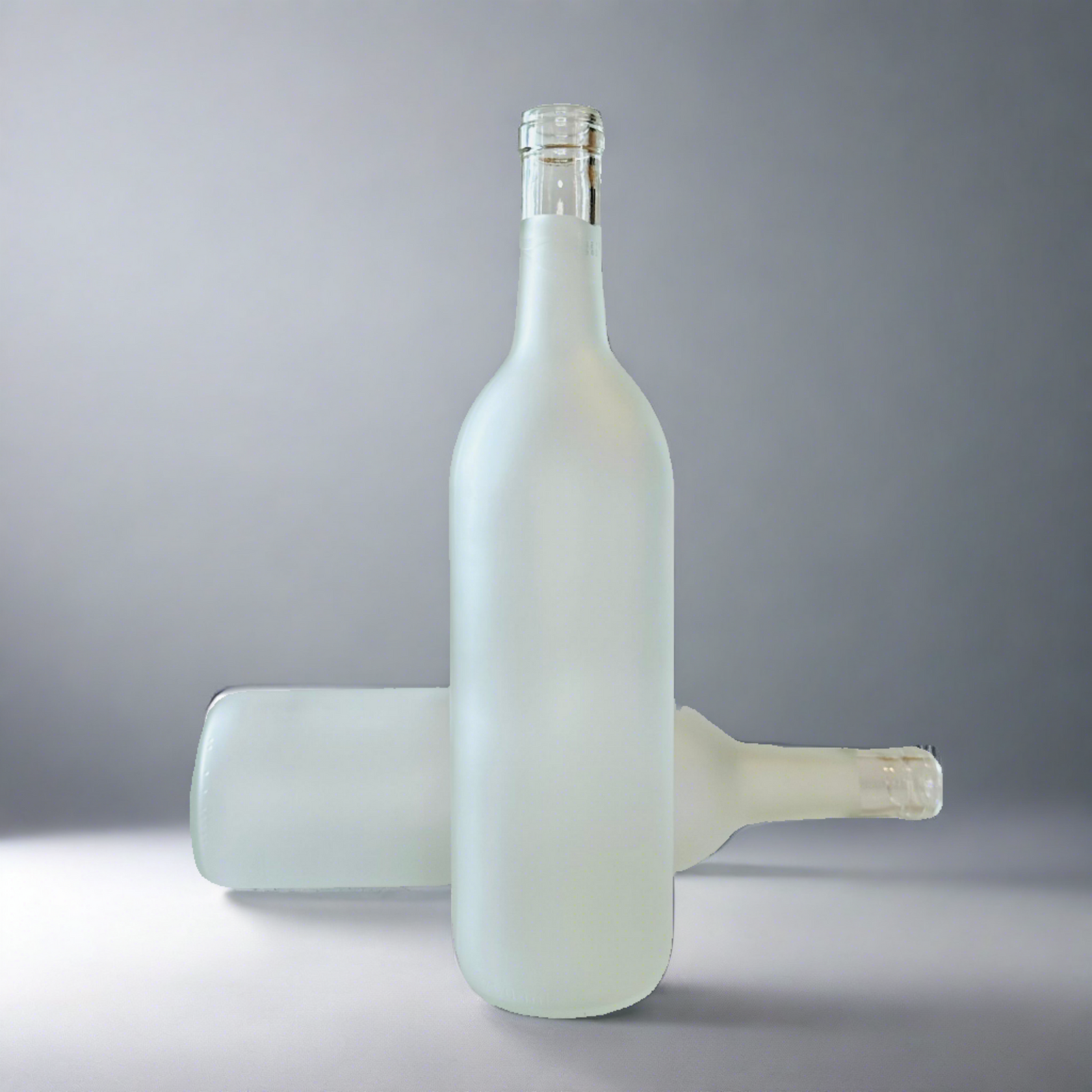 Empty Frosted Wine Bottles, 750ml - DIY Projects, Décor and Bottle Tre ...
