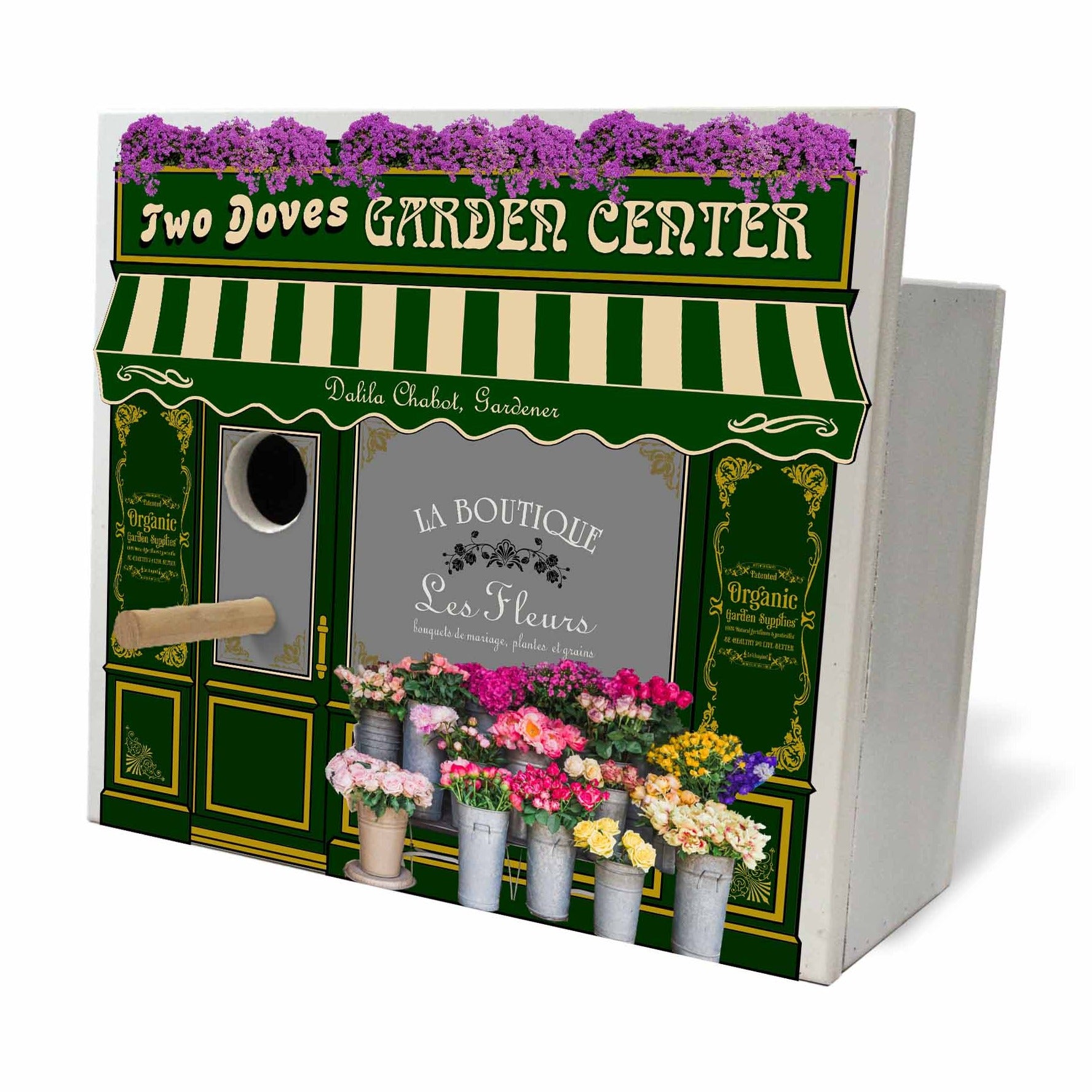 Personalized Birdhouse Garden Nesting Boxes – Wine Wicks & Gifts