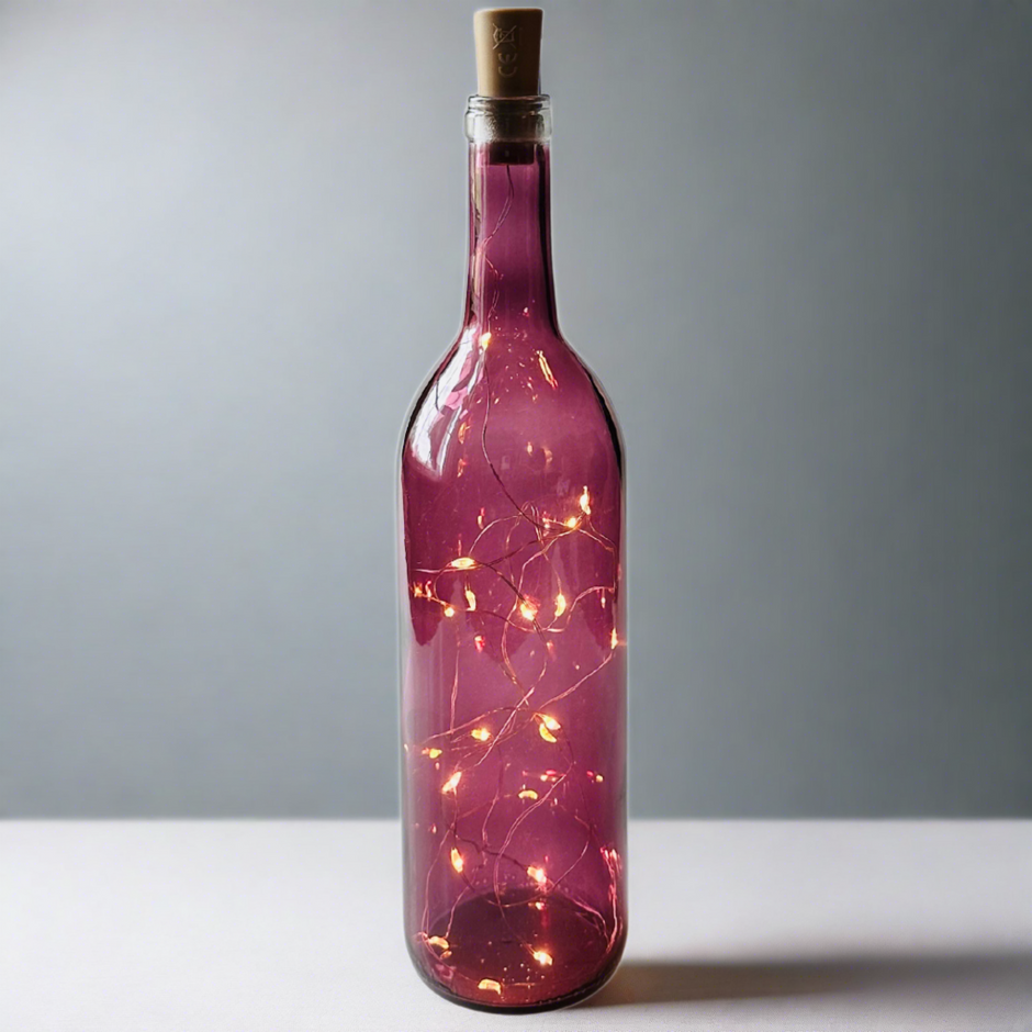 Wine Bottles with Lights – Wine Wicks & Gifts