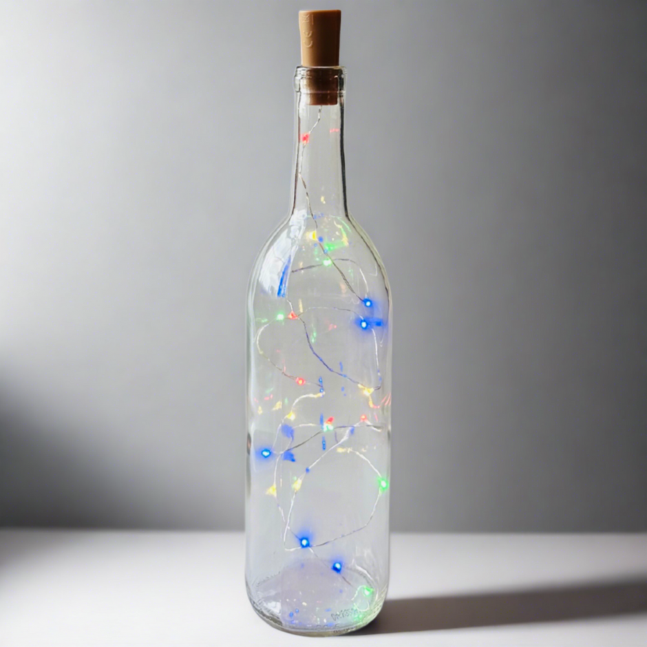 Wine Bottles with Lights – Wine Wicks & Gifts
