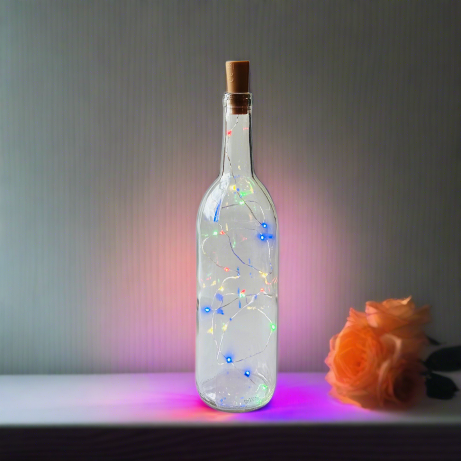 Wine Bottles with Lights – Wine Wicks & Gifts